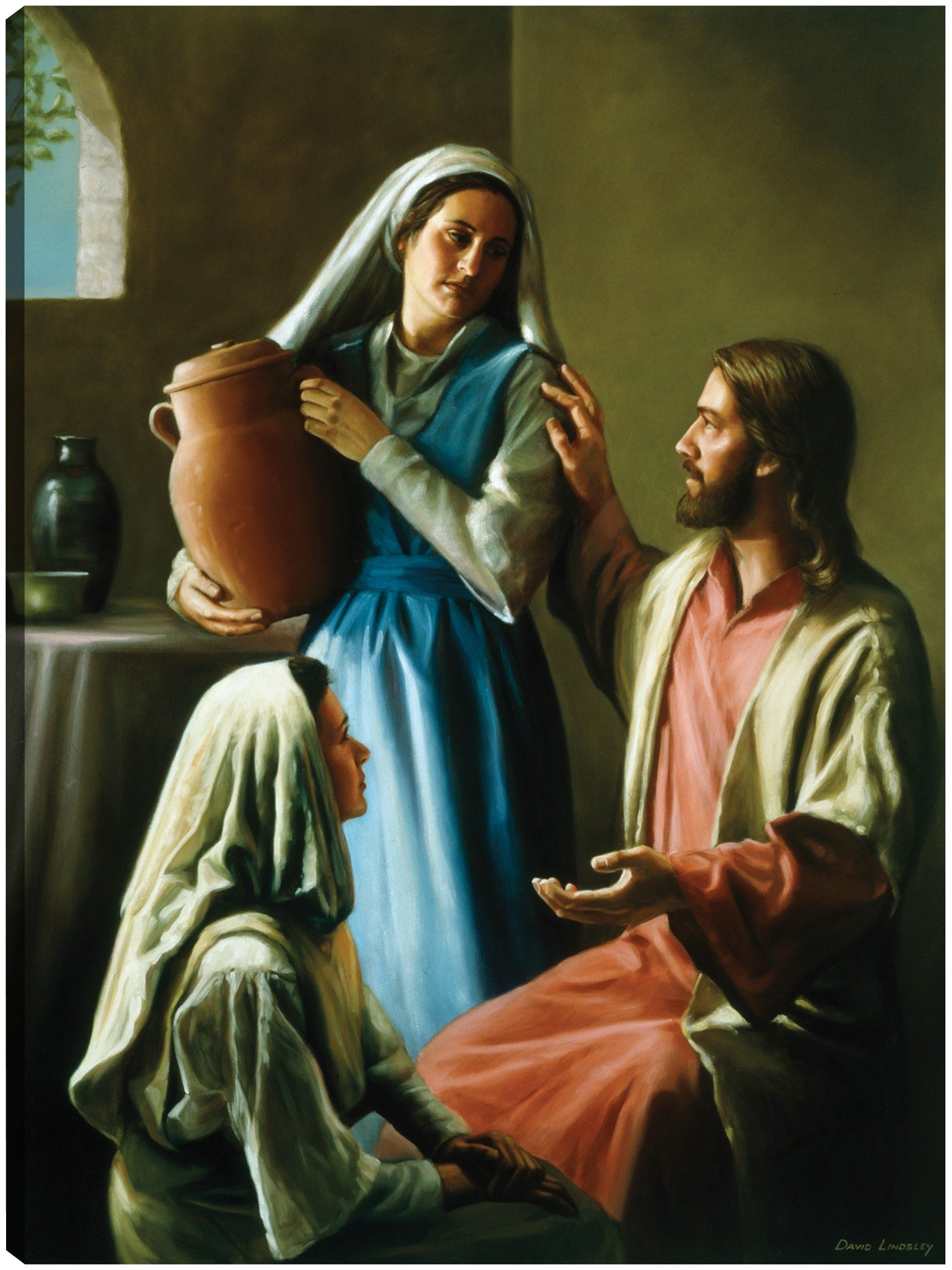 María y marta - David Lindsley – Fine Art TJ