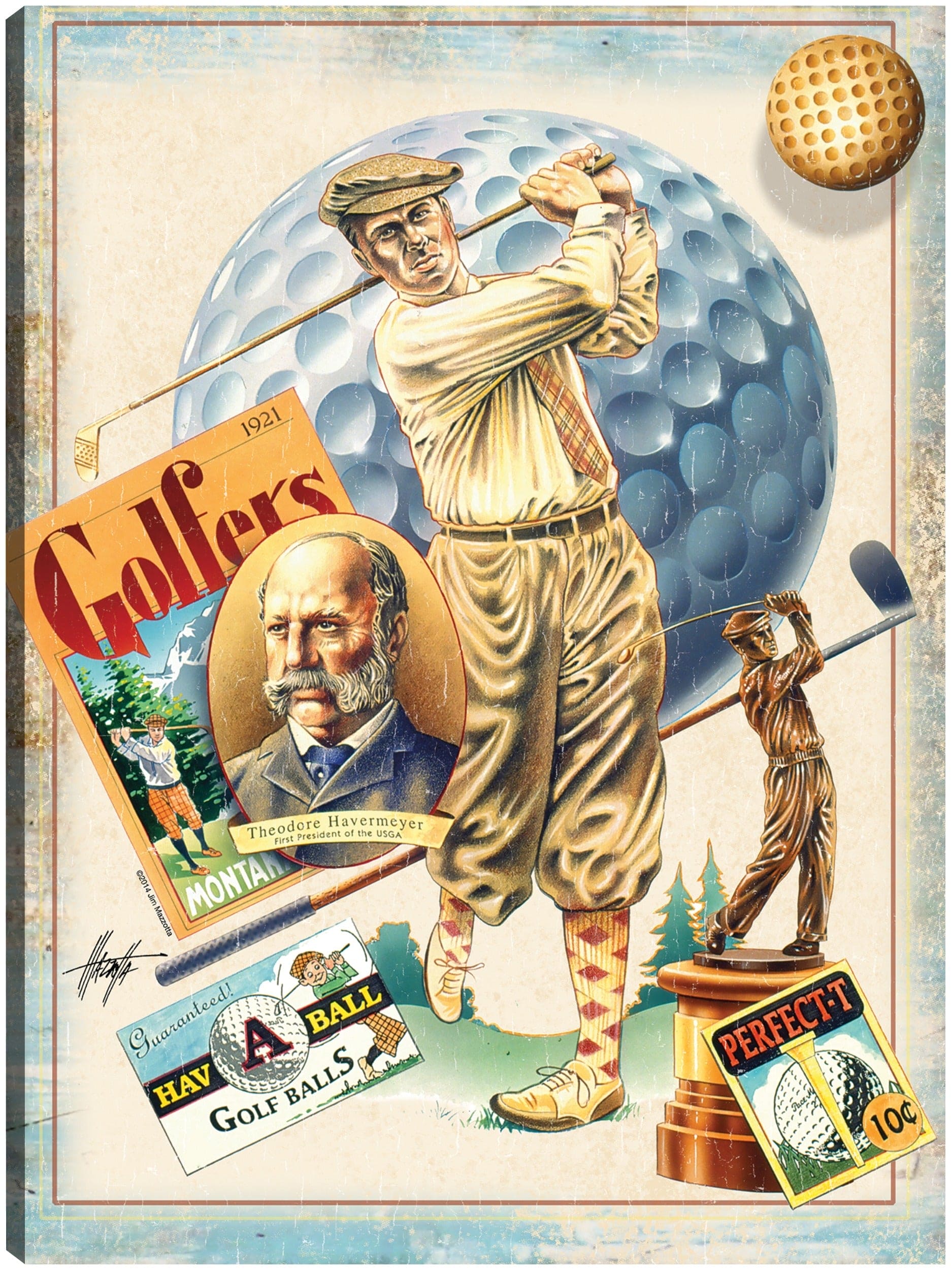 Tradiciones Golf - James Mazzotta – Fine Art TJ