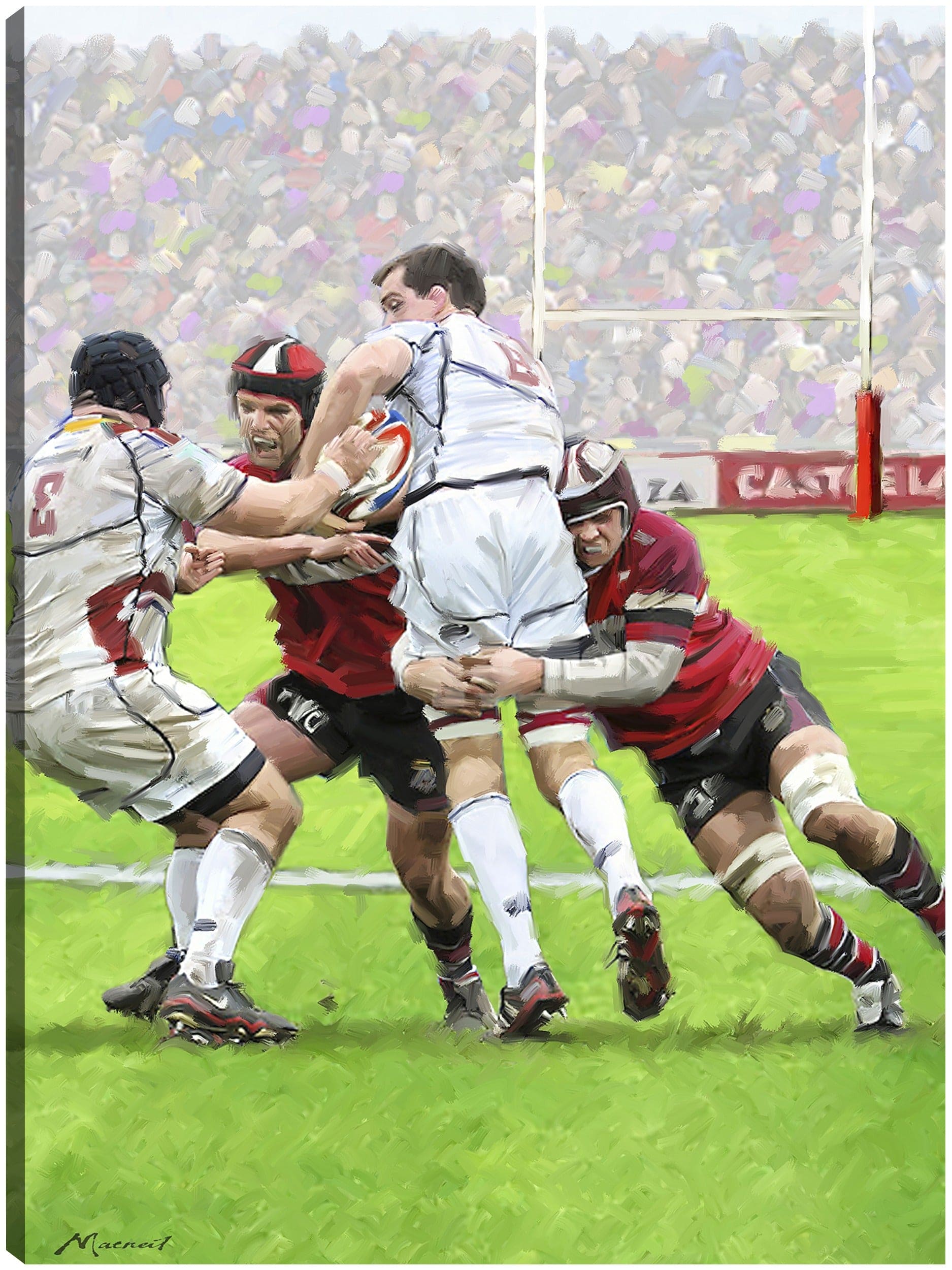 Rugby - The Macneil Studio - Art Licensing International – Fine Art TJ