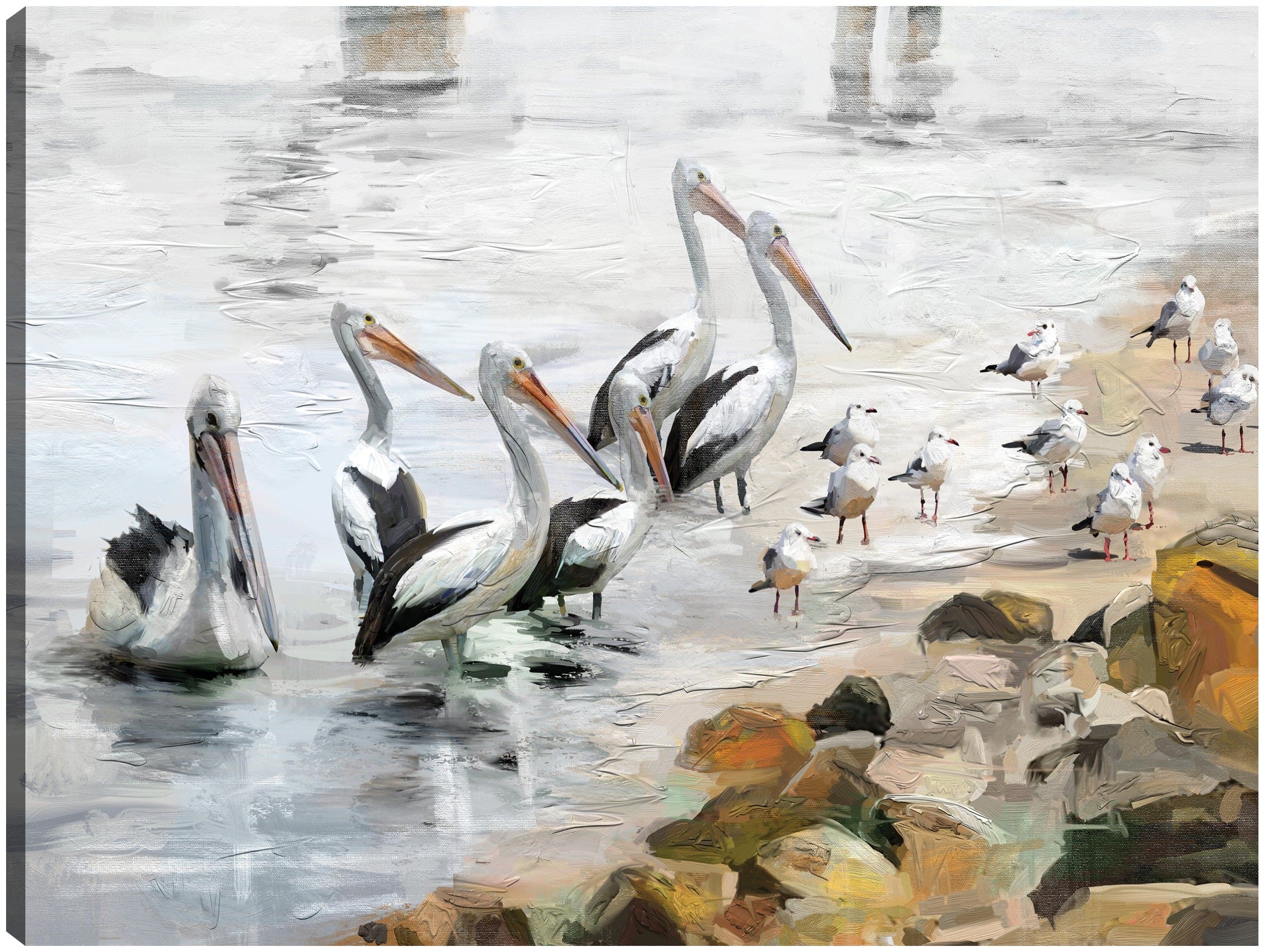 Playa pelícano - Studio Arts – Fine Art TJ
