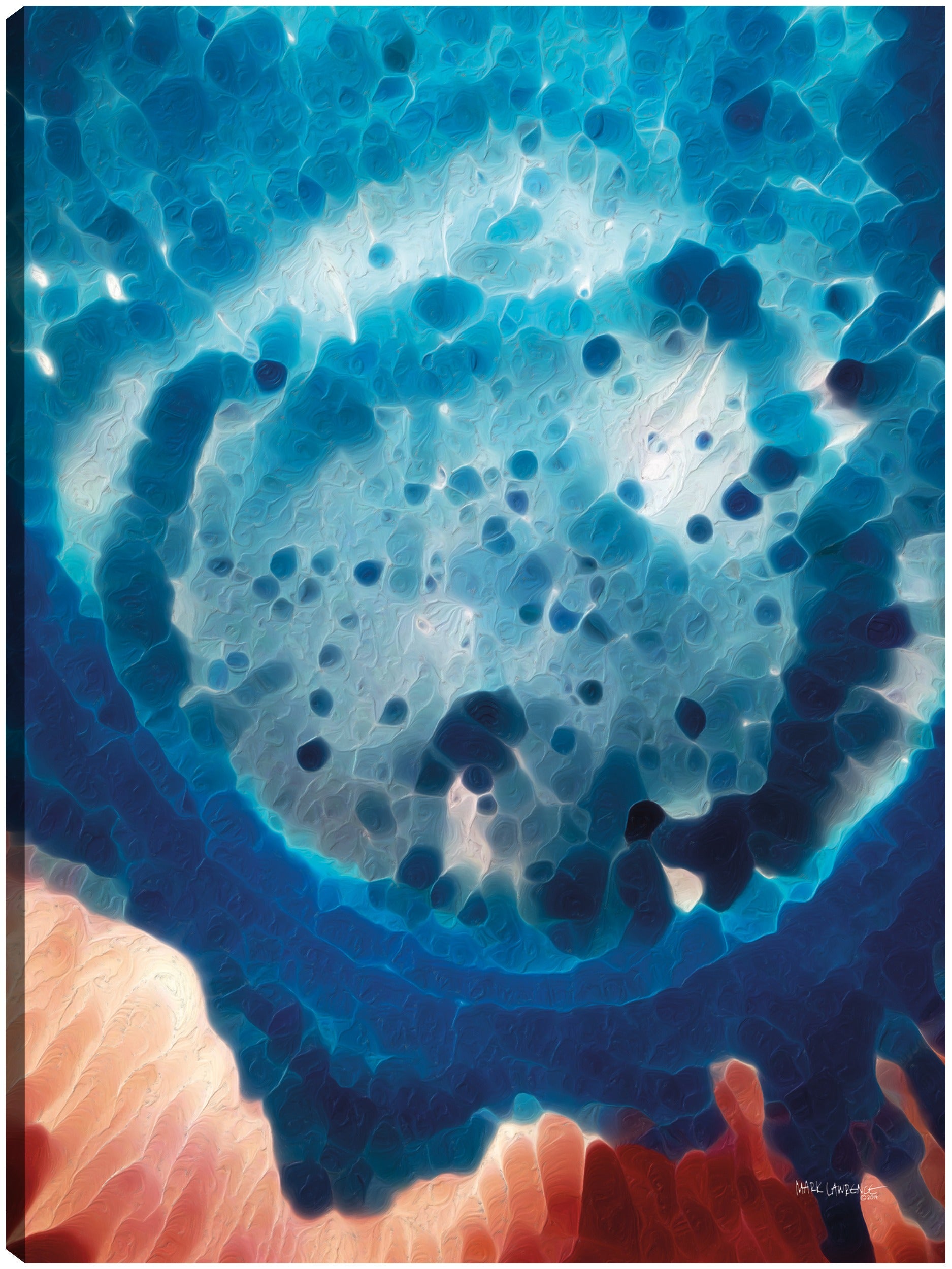 Salmo 46 1 Nuestro Refugio Y Fortaleza - Mark Lawrence – Fine Art TJ