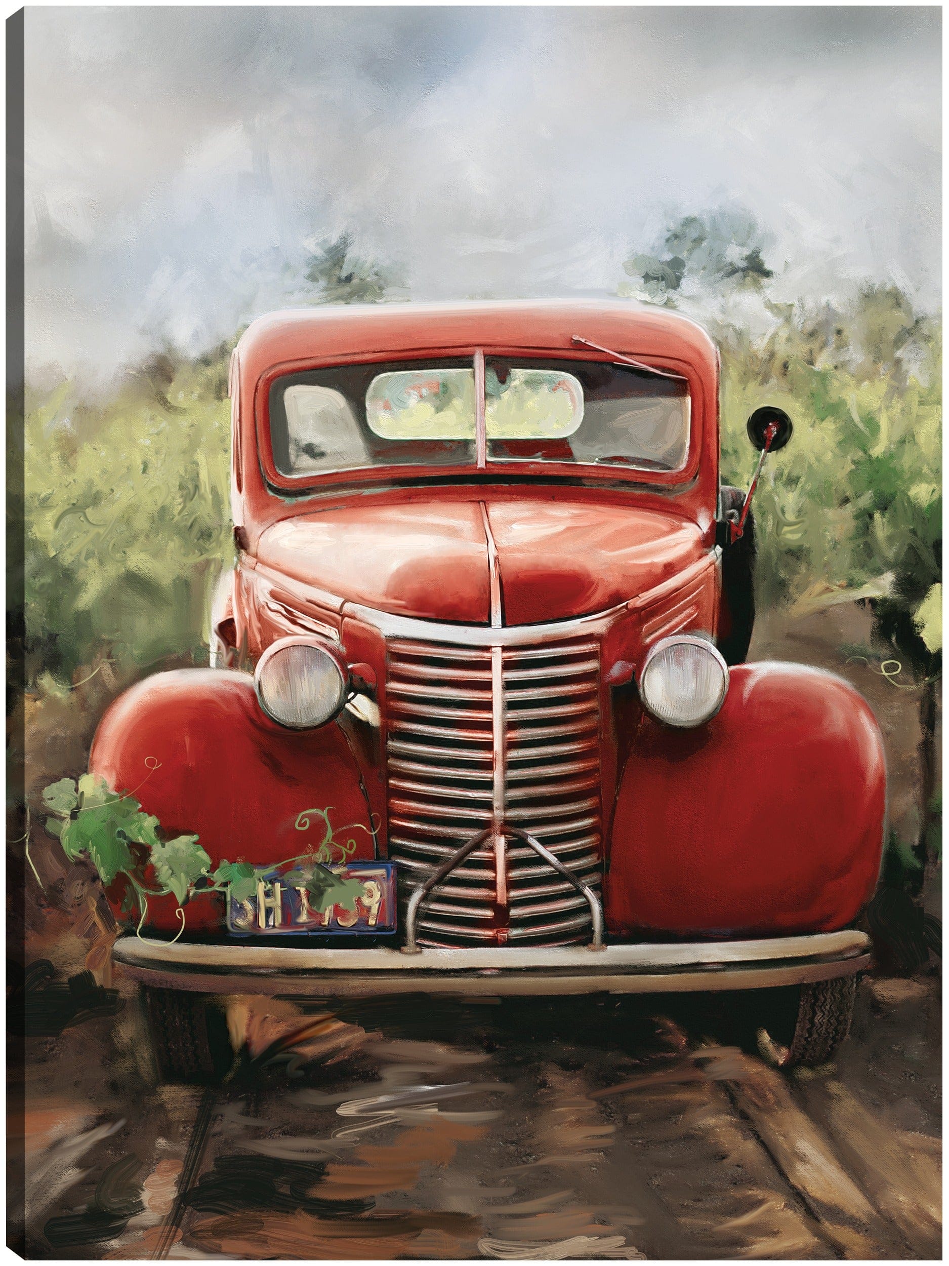 Pequeño camion rojo - Studio Arts – Fine Art TJ